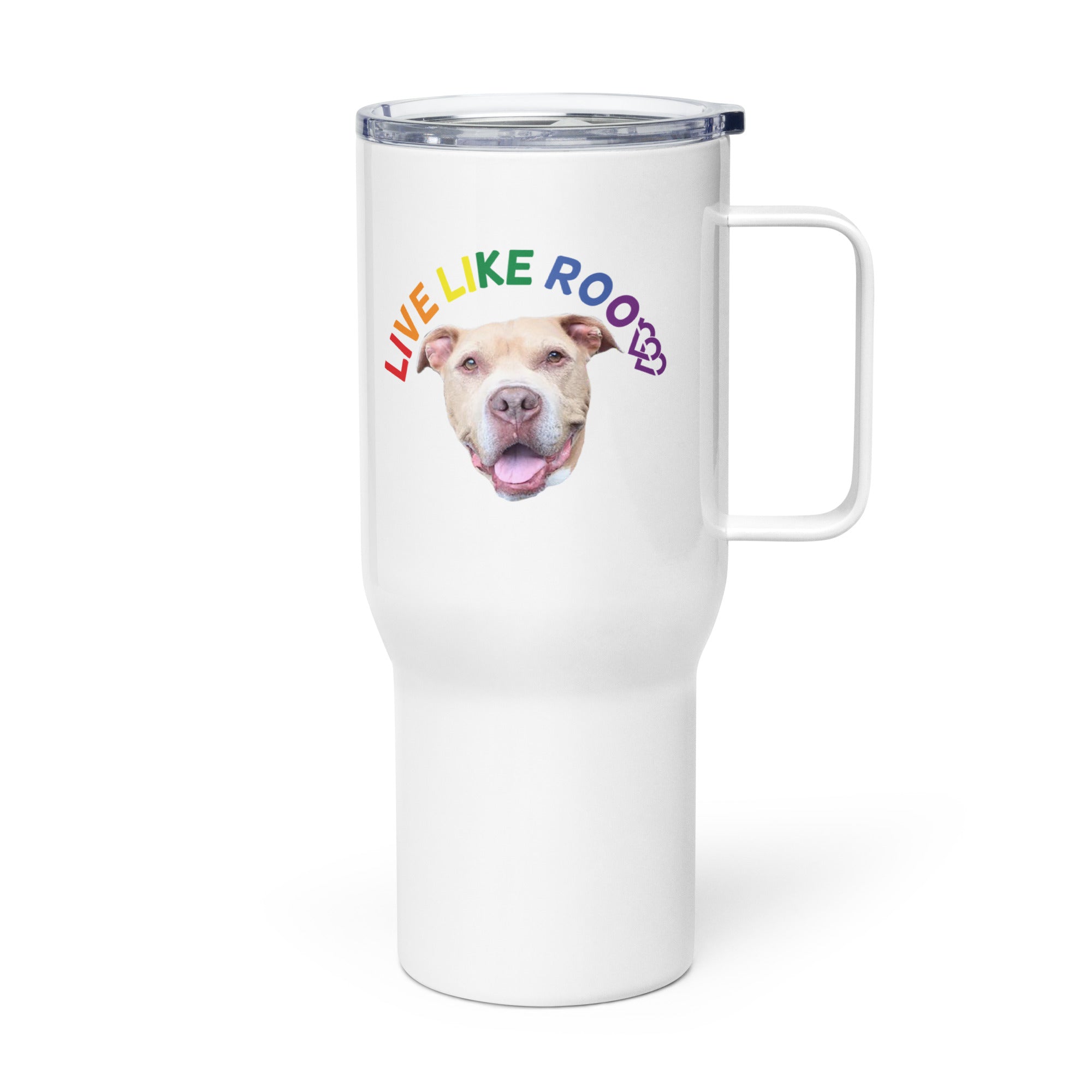 Rainbow Roo Travel mug with a handle – LiveLikeRoo