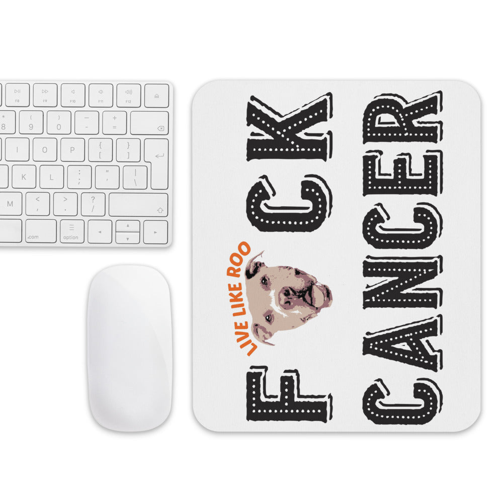 F Cancer Mouse Pad – LiveLikeRoo